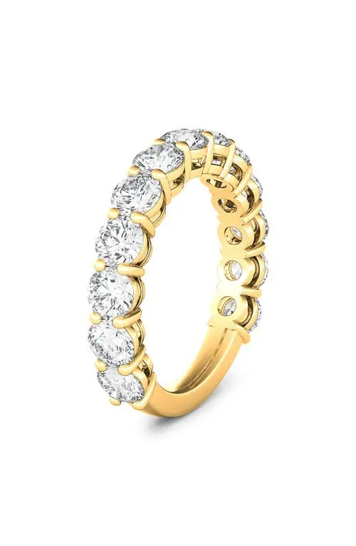 HAUTECARAT Lab-created Diamond Eternity Ring - Yellow Gold