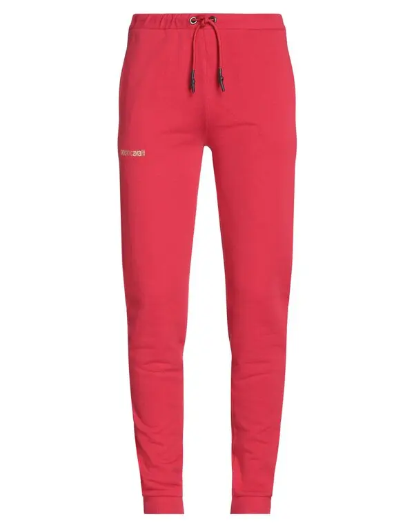 Roberto Cavalli Pants Size Cotton - Red