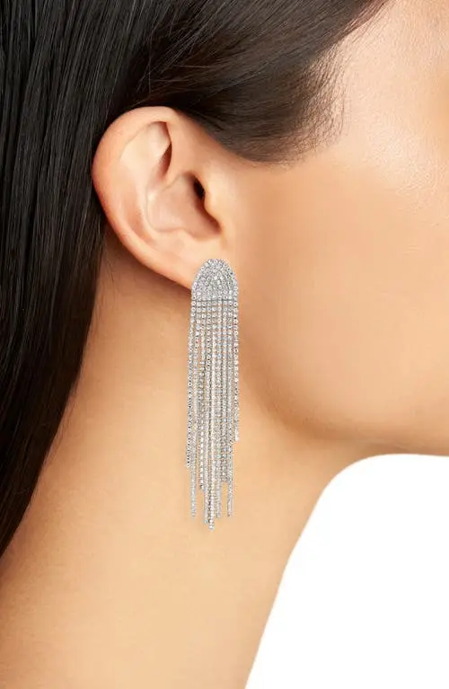 Baublebar Daniella Fringe Earrings - Silver