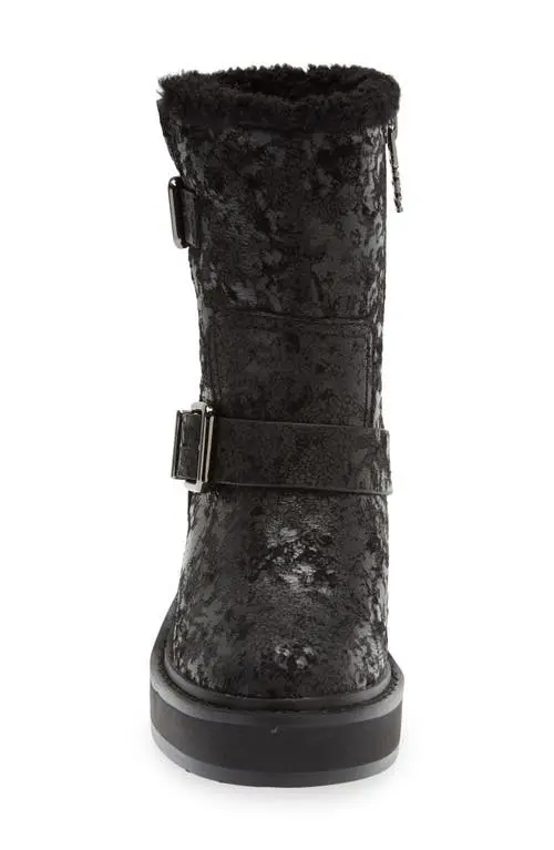 Dkny Daray Buckle Block Heel Bootie