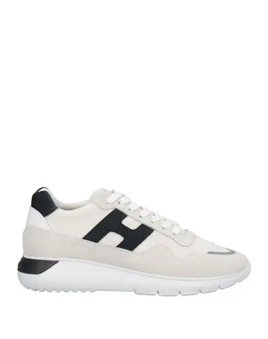 Hogan Textile And Leather Sneakers