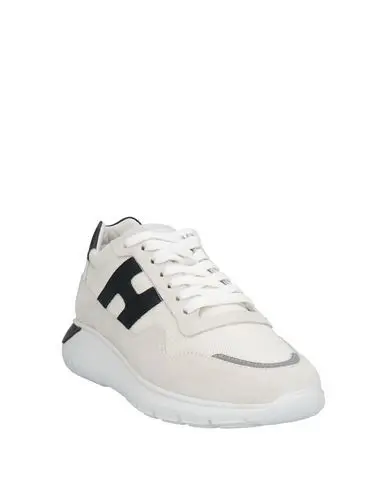Hogan Textile And Leather Sneakers