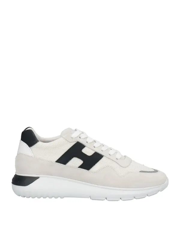 Hogan Textile And Leather Sneakers
