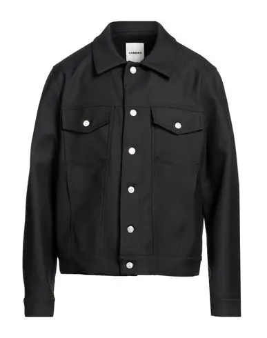 Sandro Flannel Jacket