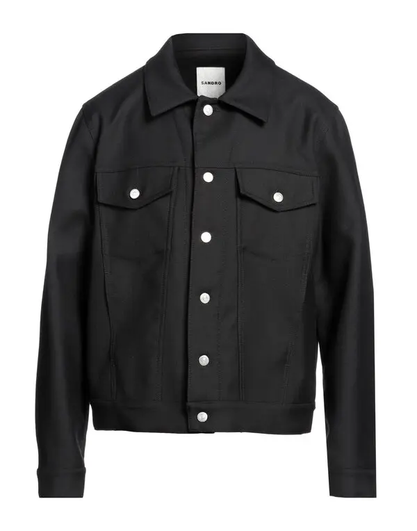 Sandro Flannel Jacket