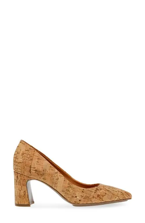 Anne Klein Benedette Pointed Toe Pump - Cork