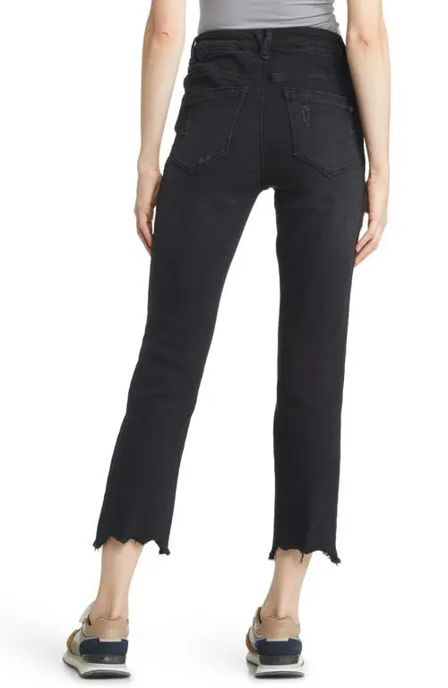 Wit & Wisdom Straight Leg Chew Hem Jeans