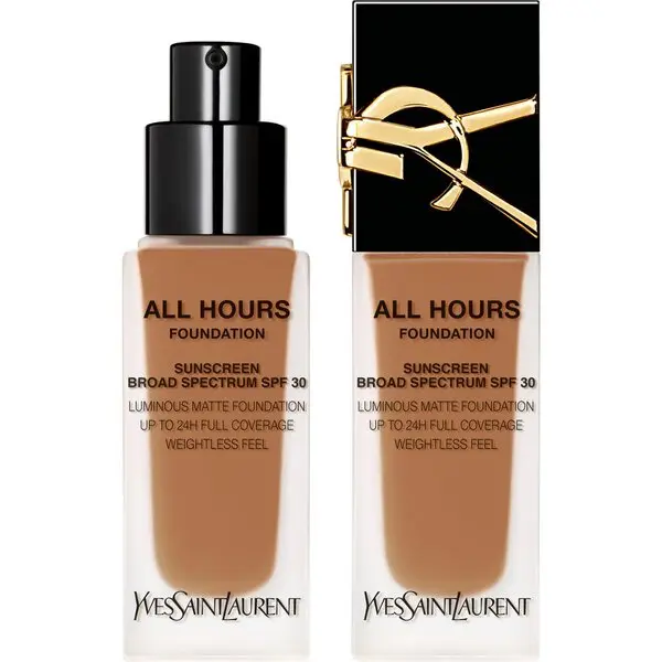 Saint Laurent All Hours Luminous Matte Foundation 24h Wear Spf 30 With Hyaluronic Acid - Dn1