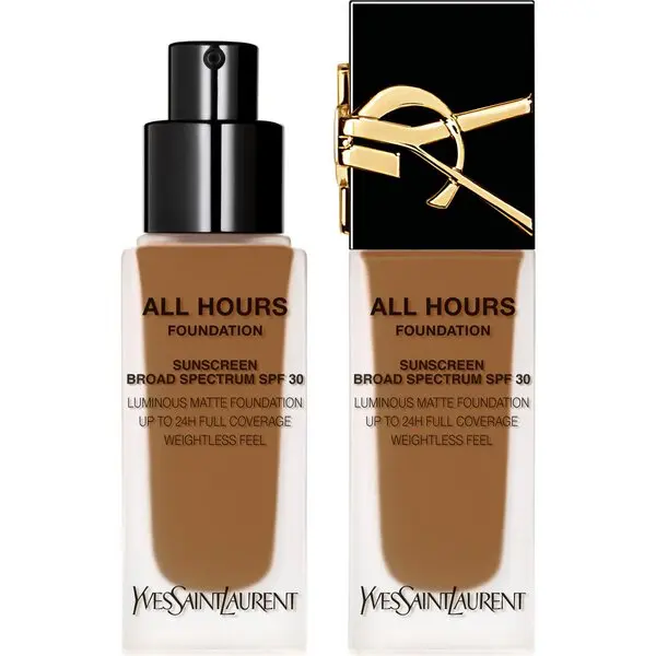 Saint Laurent All Hours Luminous Matte Foundation 24h Wear Spf 30 With Hyaluronic Acid - Dn5
