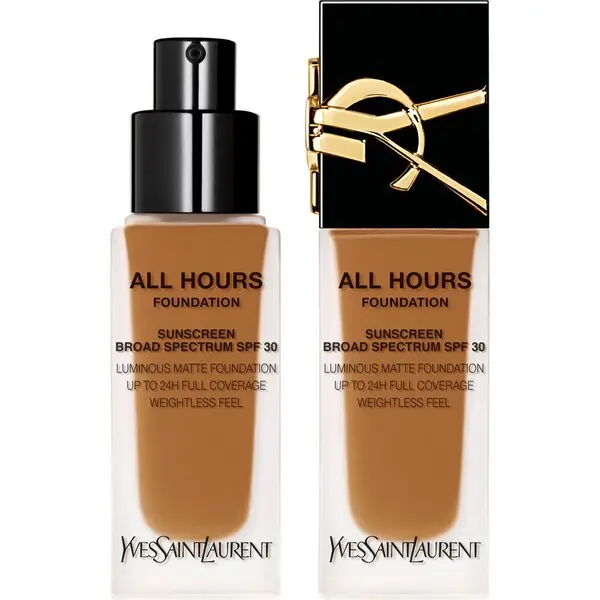 Saint Laurent All Hours Luminous Matte Foundation 24h Wear Spf 30 With Hyaluronic Acid - Dw2