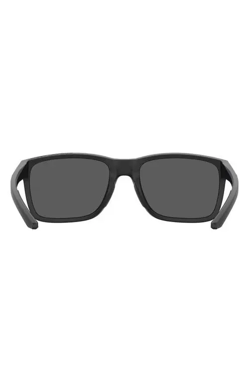 Under Armour 58mm Polarized Rectangle Sunglasses