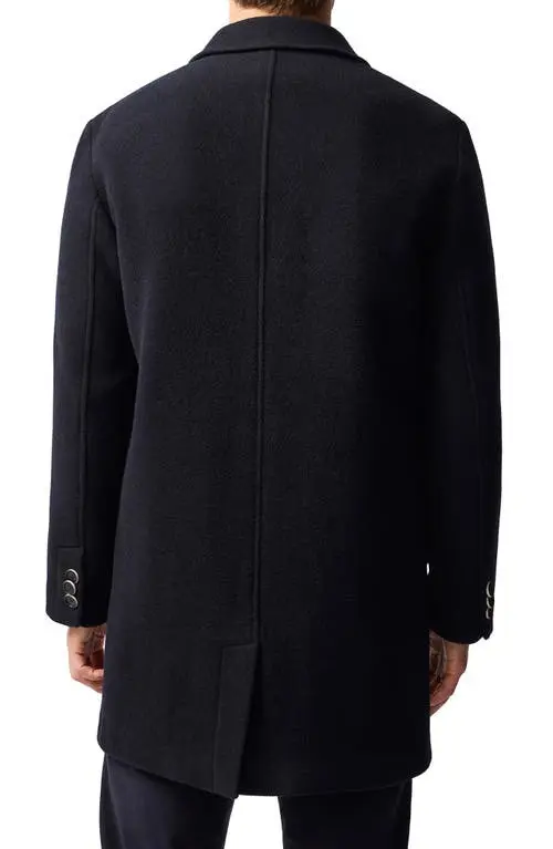 Rodd & Gunn Murchison Wool-blend Overcoat - Midnight