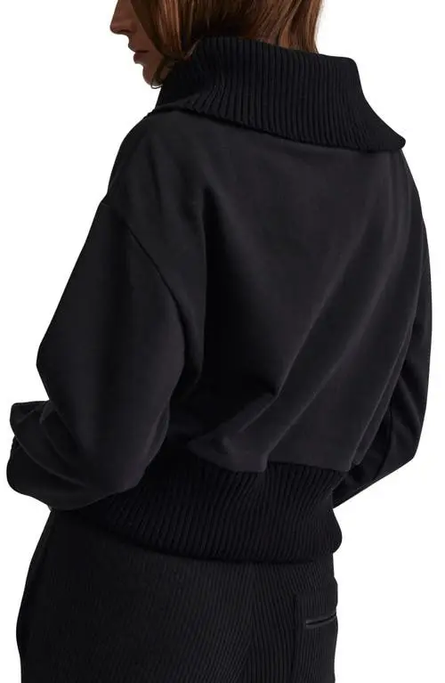 Varley Milan Half Placket Fatigue Sweatshirt