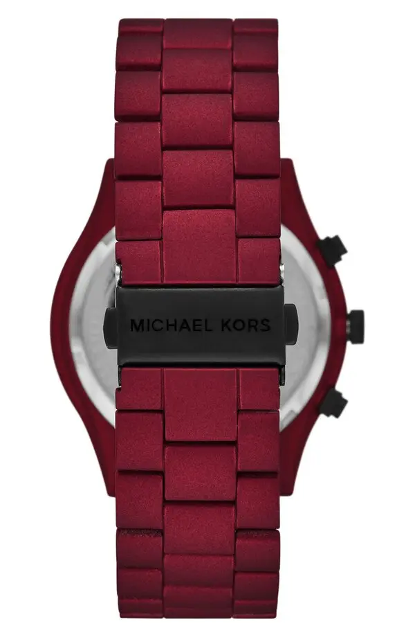 Michael Kors Slim Runway Chronograph Bracelet Watch