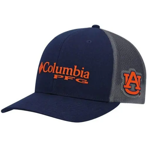 Columbia Auburn Tigers Pfg Snapback Adjustable Hat