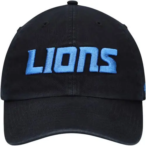 '47 Detroit Lions Clean Up Script Adjustable Hat