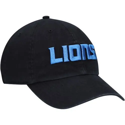'47 Detroit Lions Clean Up Script Adjustable Hat