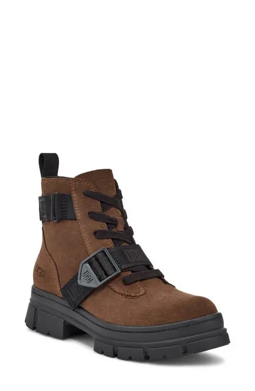 UGG Ashton Waterproof Boots - Dark Earth