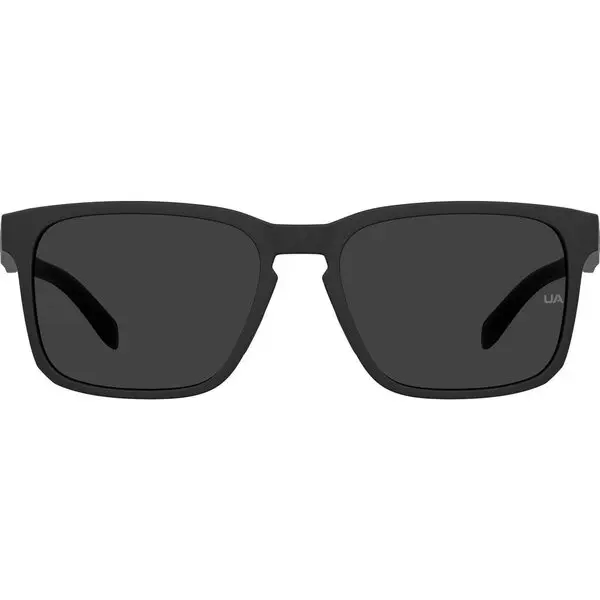 Under Armour 57mm Rectangular Sunglasses - Matte Black/grey