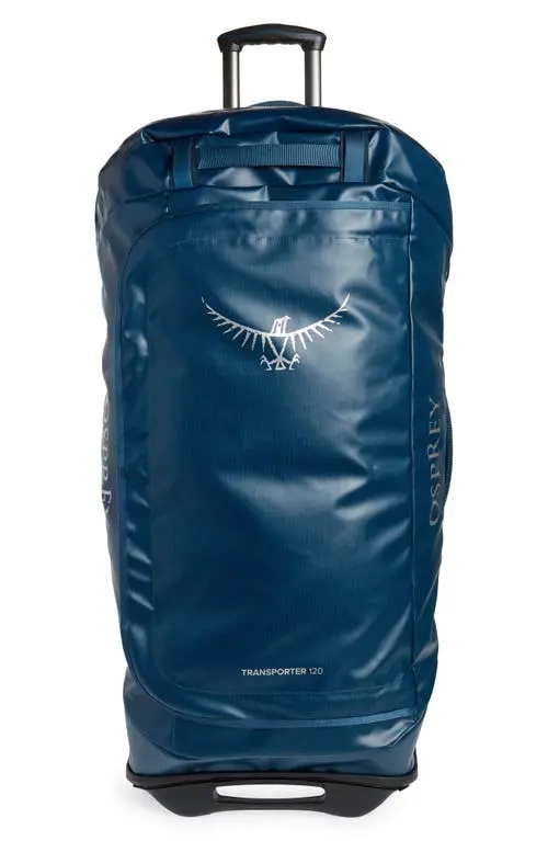 OSPREY Transporter 120-liter Wheeled Duffle Bag - Venturi Blue