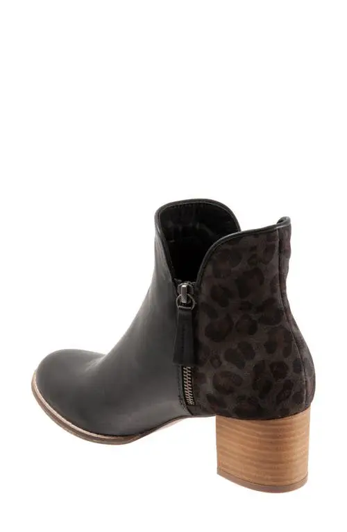 BUENO Jenna Bootie - Black Leopard