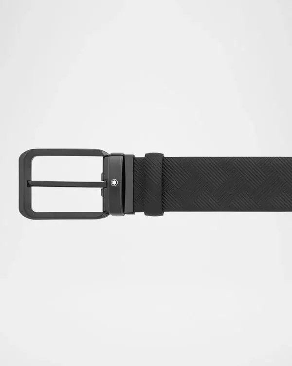 Montblanc 35mm Reversible Belt - Black