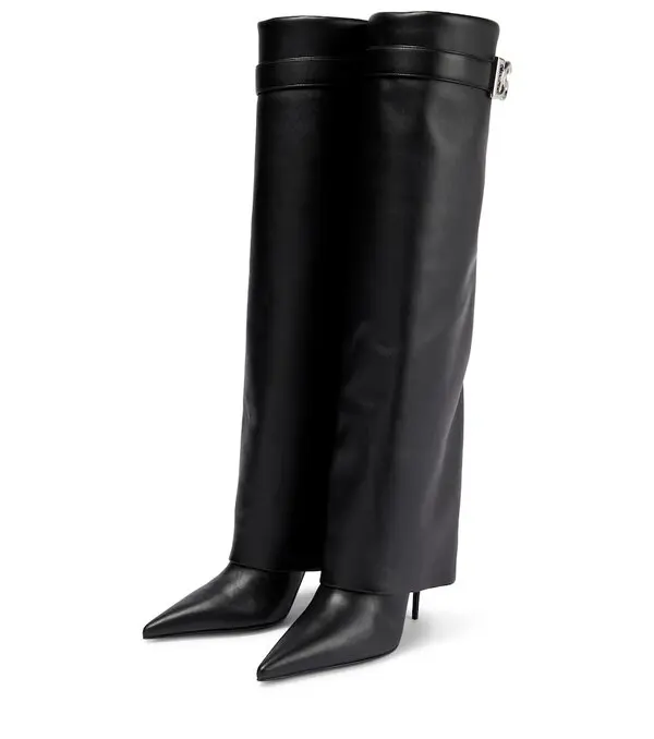 Dolce & Gabbana Dg Leather Knee-high Boots