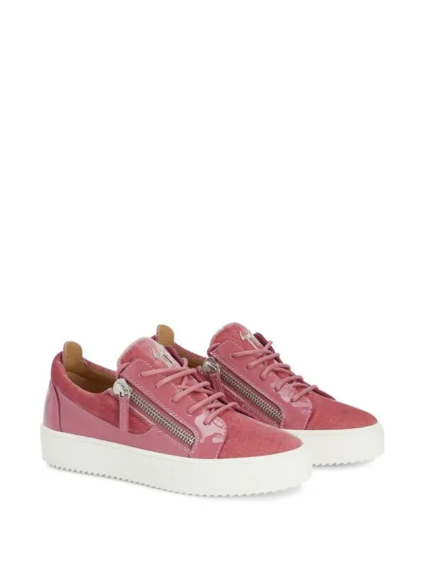 GIUSEPPE ZANOTTI Gail Velvet Sneakers