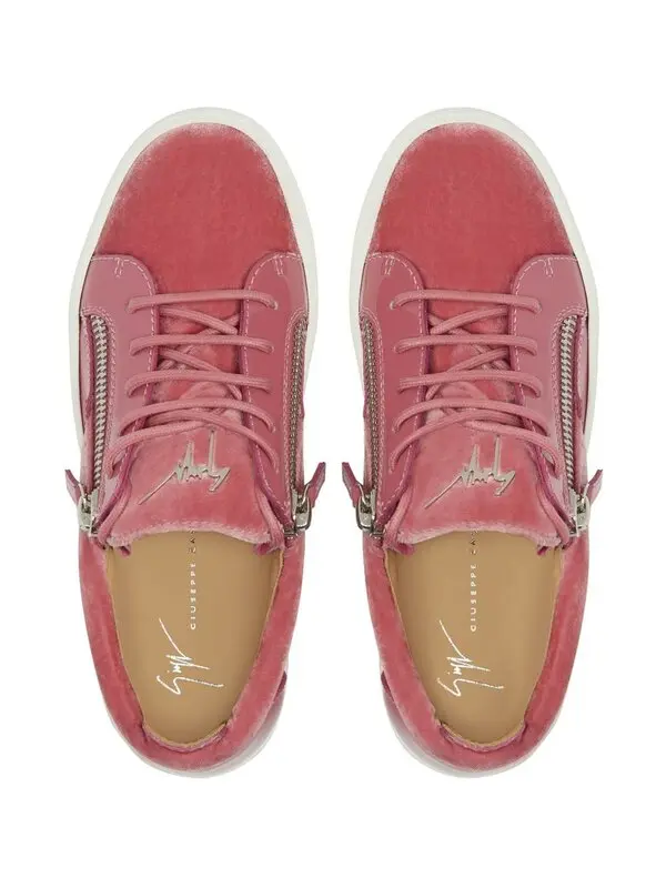 GIUSEPPE ZANOTTI Gail Velvet Sneakers