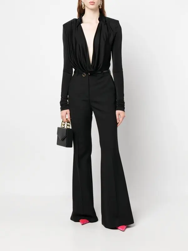 Gauge81 Bauska Draped Bodysuit