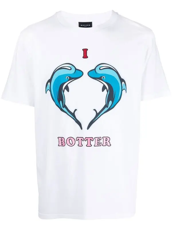 BOTTER Logo-print Organic Cotton T-shirt - White