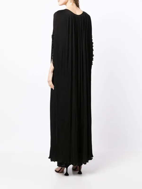 BARUNI Sleeveless Dress And Cape Set - Black