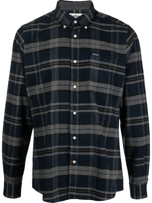 Barbour Betsom Checked Button-down Shirt - Blue