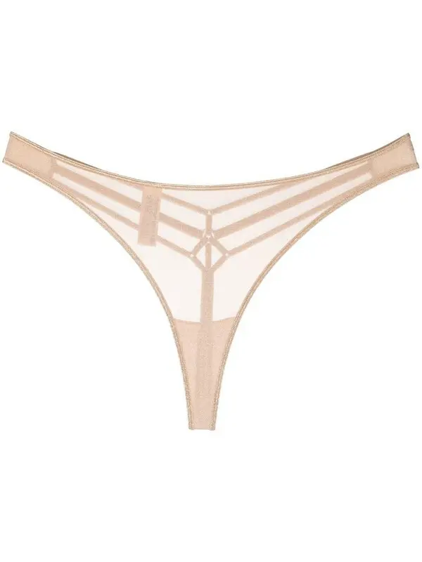 Marlies Dekkers Space Odyssey Thong - Neutrals