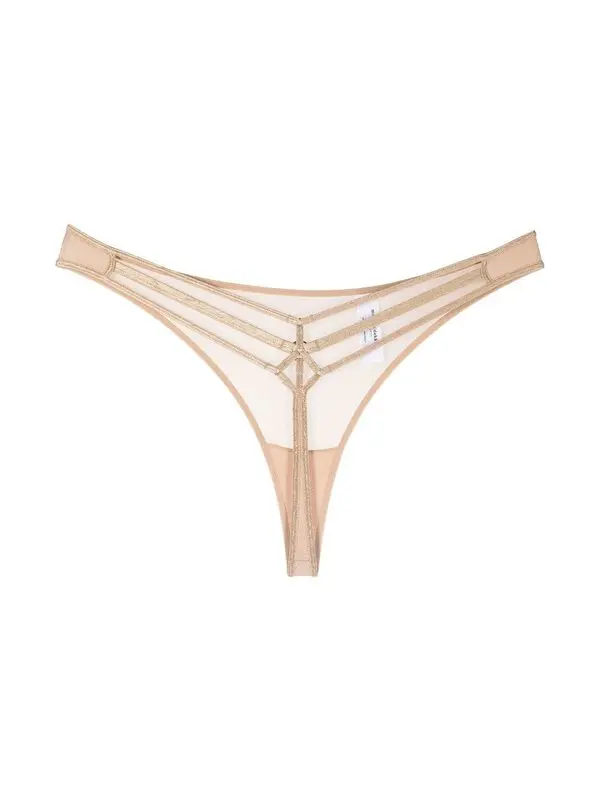 Marlies Dekkers Space Odyssey Thong - Neutrals
