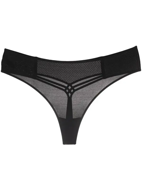 Marlies Dekkers Dame De Paris Thong - Black