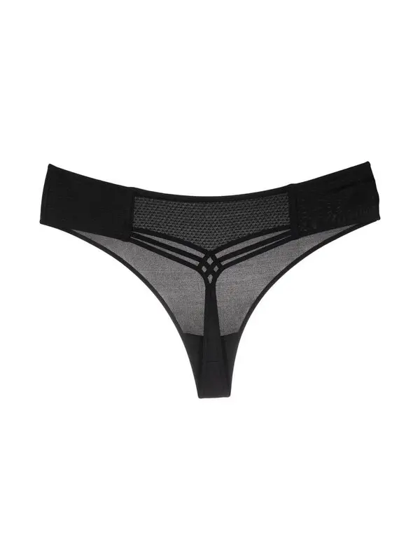 Marlies Dekkers Dame De Paris Thong - Black