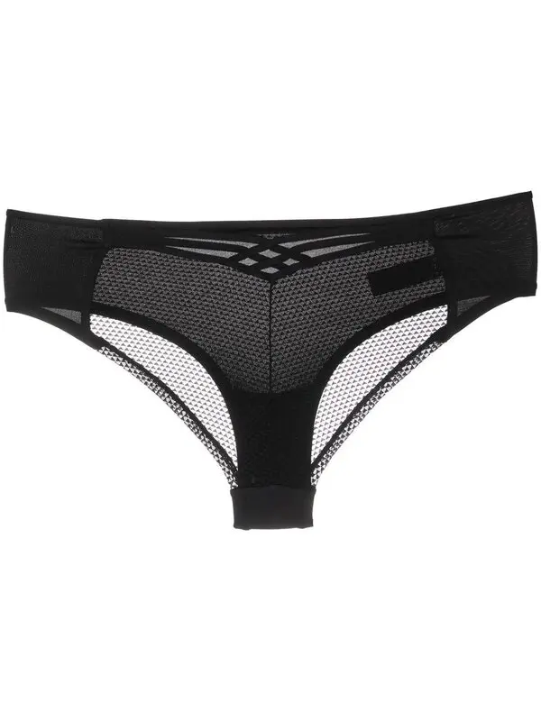 Marlies Dekkers Dame De Paris Brazillian Briefs - Black