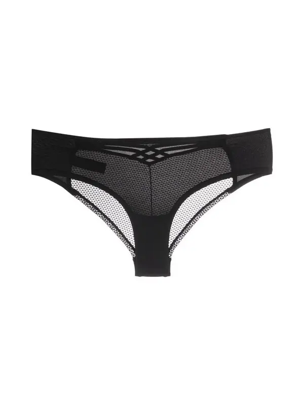 Marlies Dekkers Dame De Paris Brazillian Briefs - Black