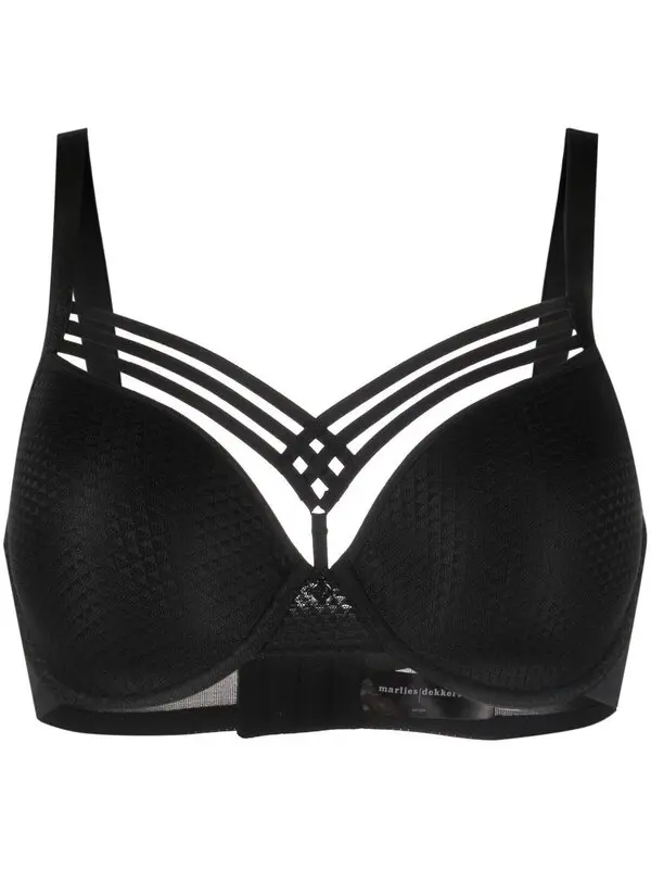 Marlies Dekkers Dame De Paris Plunge Bra - Black