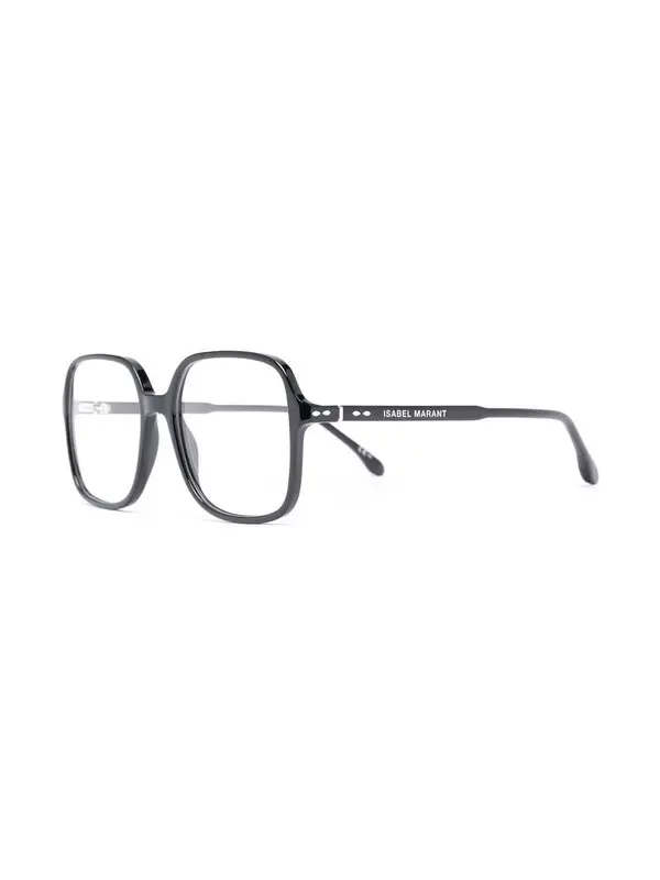 Isabel Marant Logo-print Glasses - Black