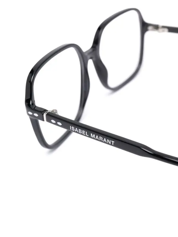 Isabel Marant Logo-print Glasses - Black