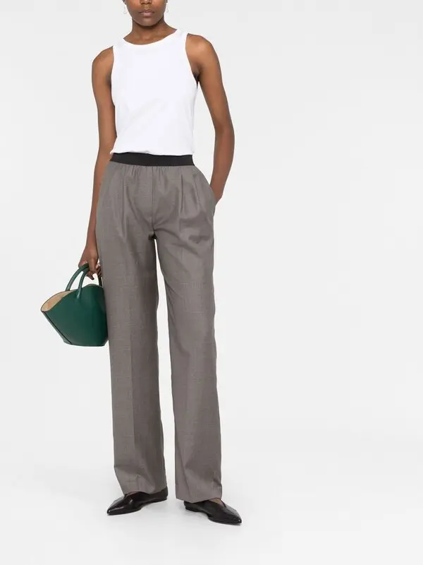 LOULOU STUDIO Wide-leg Wool Trousers