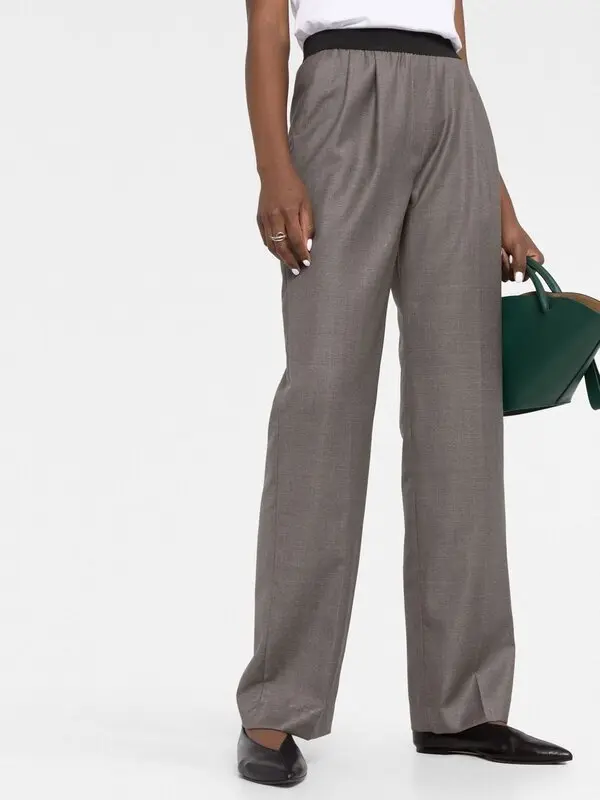 LOULOU STUDIO Wide-leg Wool Trousers