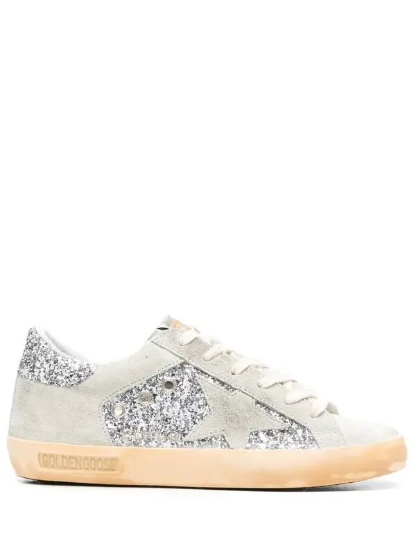 GOLDEN GOOSE Super-star Glitter Sneakers
