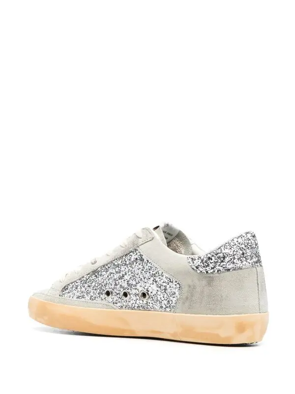 GOLDEN GOOSE Super-star Glitter Sneakers