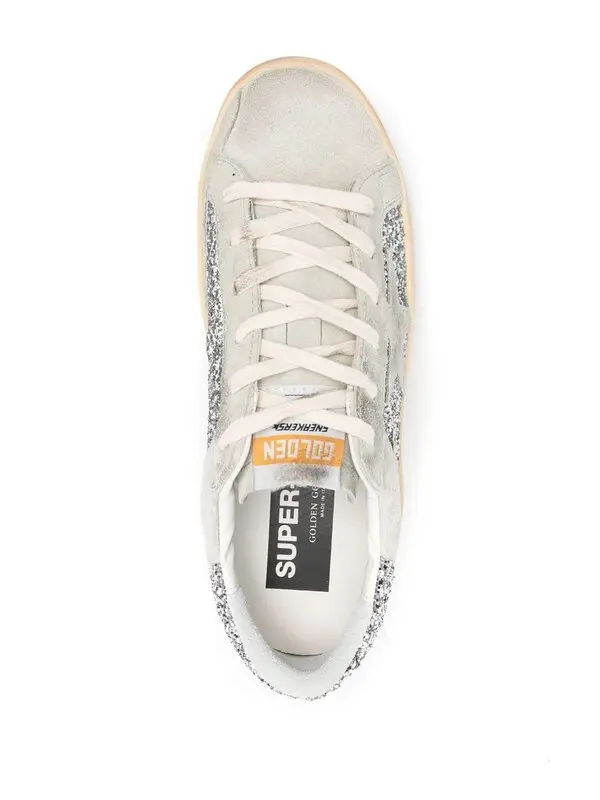 GOLDEN GOOSE Super-star Glitter Sneakers