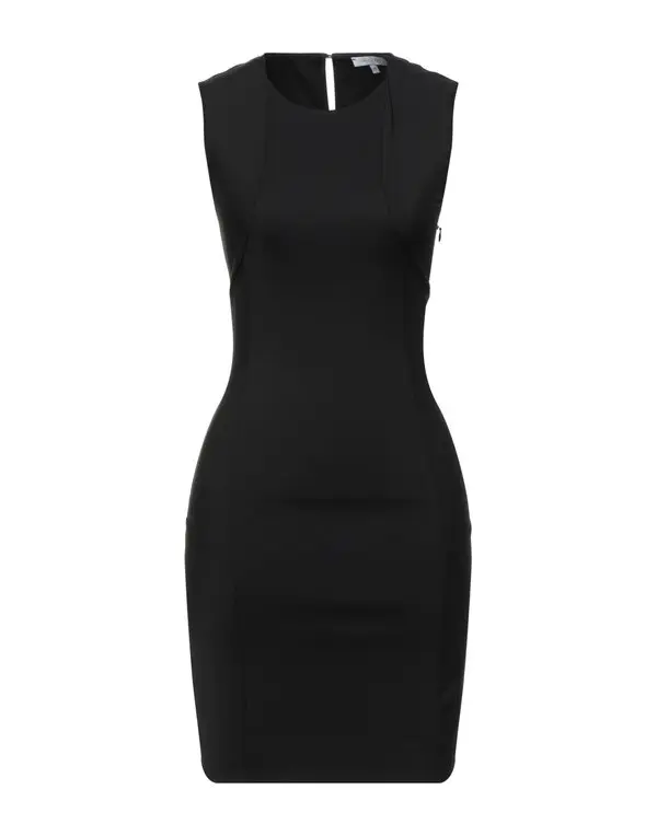 Patrizia Pepe Midi Bodycon Dress - Black
