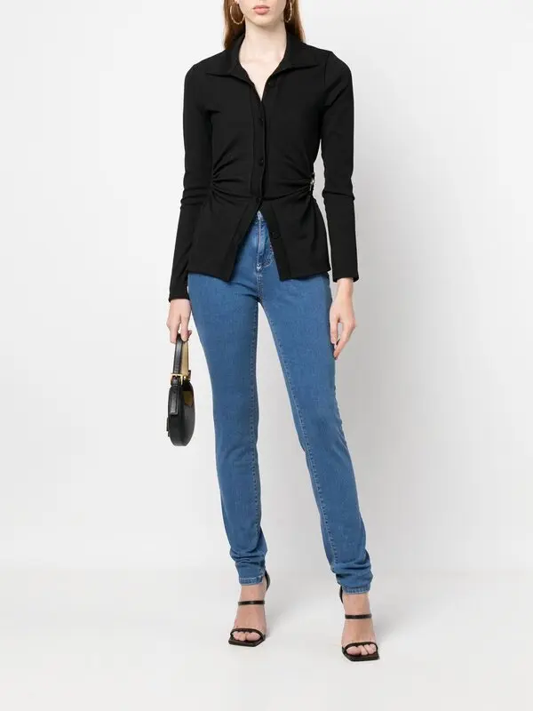 Philipp Plein High-waisted Skinny Jeans - Blue