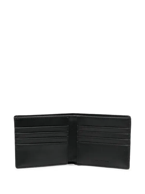 Michael Kors Grained-leather Bi-fold Wallet - Brown
